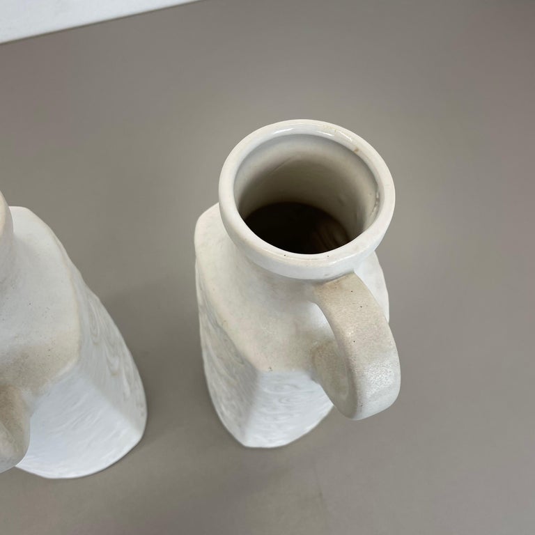 Set of Two Pottery Fat Lava Vases Jura "482-28" Made by Scheurich ...