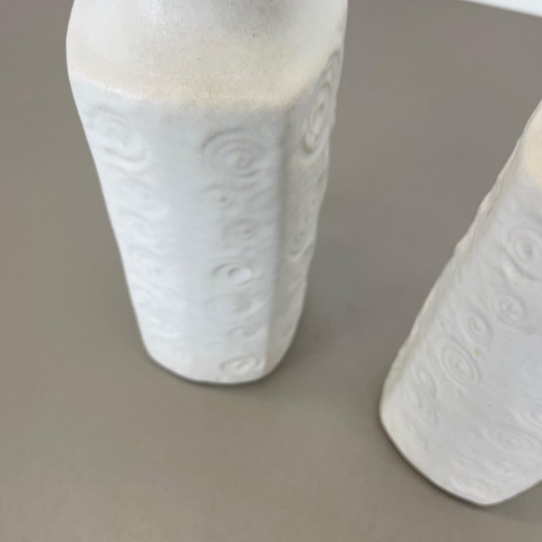 Set of Two Pottery Fat Lava Vases Jura "482-28" Made by Scheurich ...