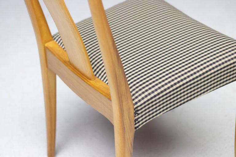 Set of Two Roland Arm Chairs and Six 'Roland' Side Chairs by Nordiska ...
