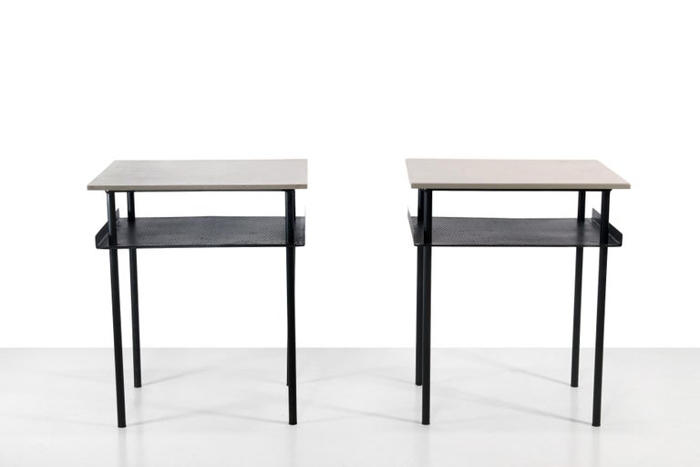 Set of Two Side Tables by Wim Rietveld for Auping, 1950's, The ...