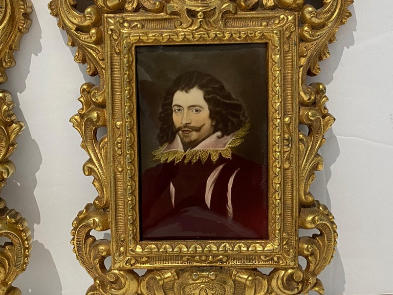 Set of Two Spanish Portraits For Sale at 1stDibs