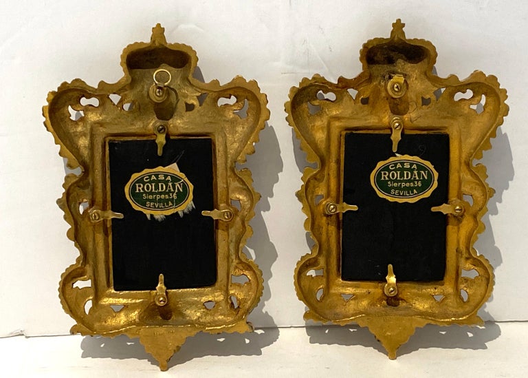 Set of Two Spanish Portraits For Sale at 1stDibs