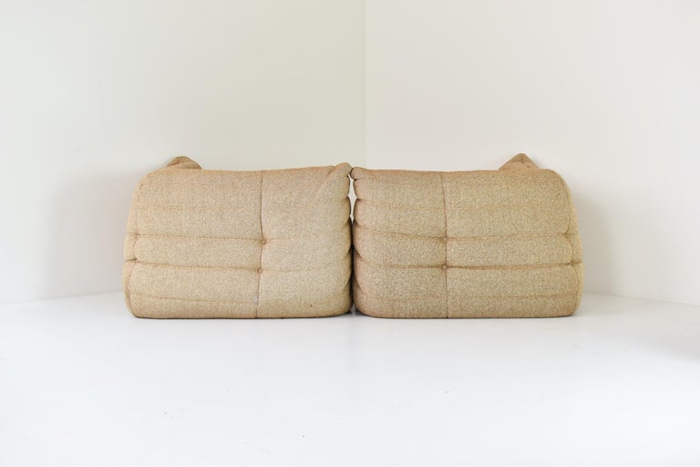 Set of Two ‘Togo’ Corner Seaters by Michel Ducaroy for Ligne Roset ...