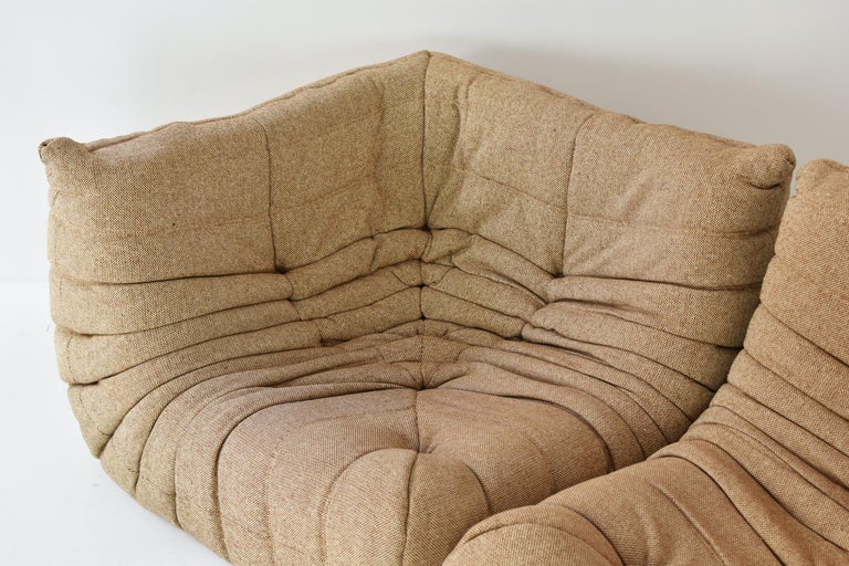 Set of Two ‘Togo’ Corner Seaters by Michel Ducaroy for Ligne Roset ...