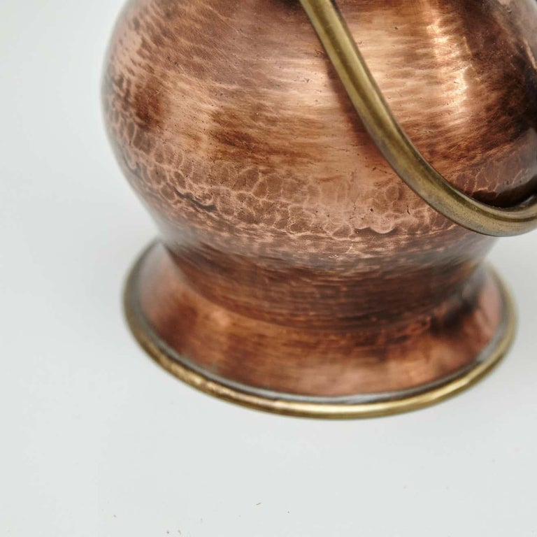 Set of Two Vintage Brass Coal Scuttle Bucket, circa 1950 For Sale at ...