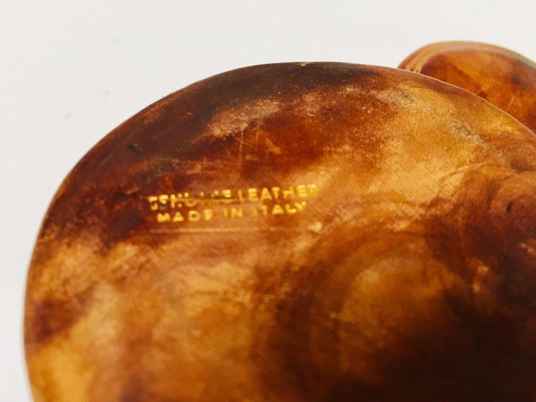 Set of Two Vintage Florentine Leather Snuff Boxes at 1stDibs ...