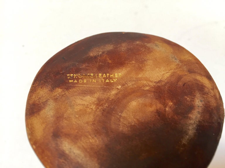 Set of Two Vintage Florentine Leather Snuff Boxes at 1stDibs ...