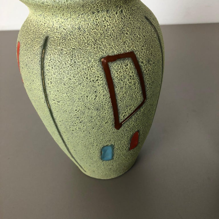 Set of Two Vintage Pottery 'FOREIGN' Vases Made by Scheurich, Germany ...