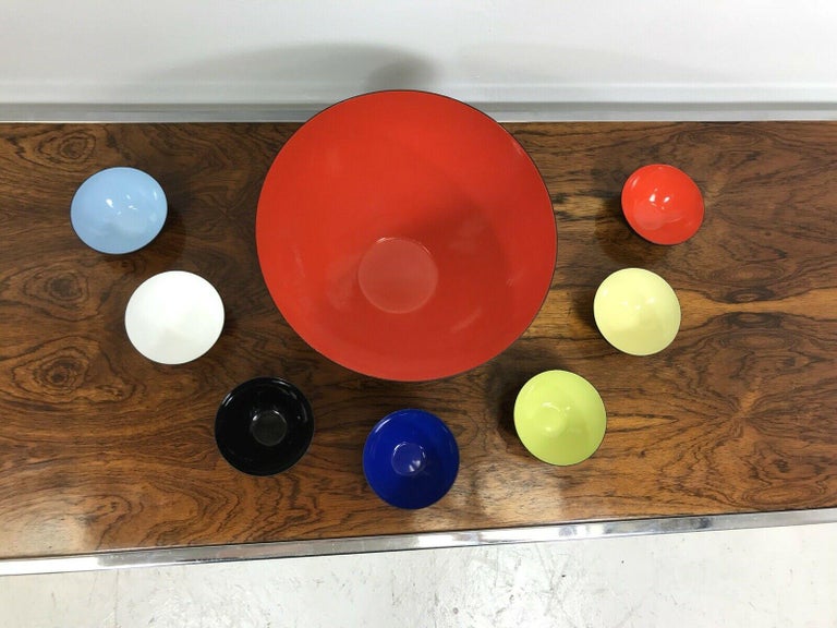 Set of Vintage Danish Krenit Bowls Normann Copenhagen For Sale at 1stDibs