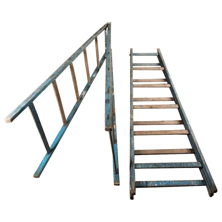 Set of Vintage Display Ladders, circa 1950s For Sale at 1stDibs