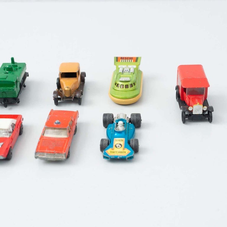 Set of Vintage Match Box Toy Cars, circa 1960 For Sale at 1stDibs