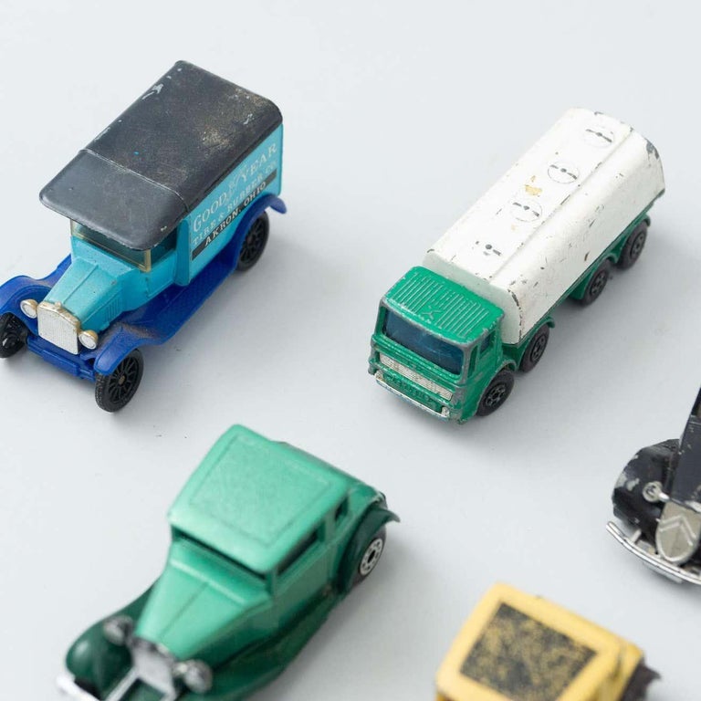 Set of Vintage Match Box Toy Cars, circa 1960 For Sale at 1stDibs