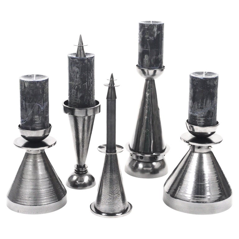 Set of Vulcan Candlesticks by Connor Holland For Sale at 1stDibs