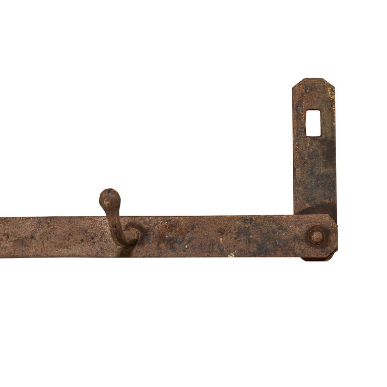 Set of Wrought Iron Hooks For Sale at 1stDibs
