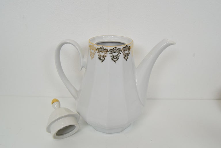 Set Porcelain for Tea or Coffee, Carlsbad Porcealin by Company Epiag D ...