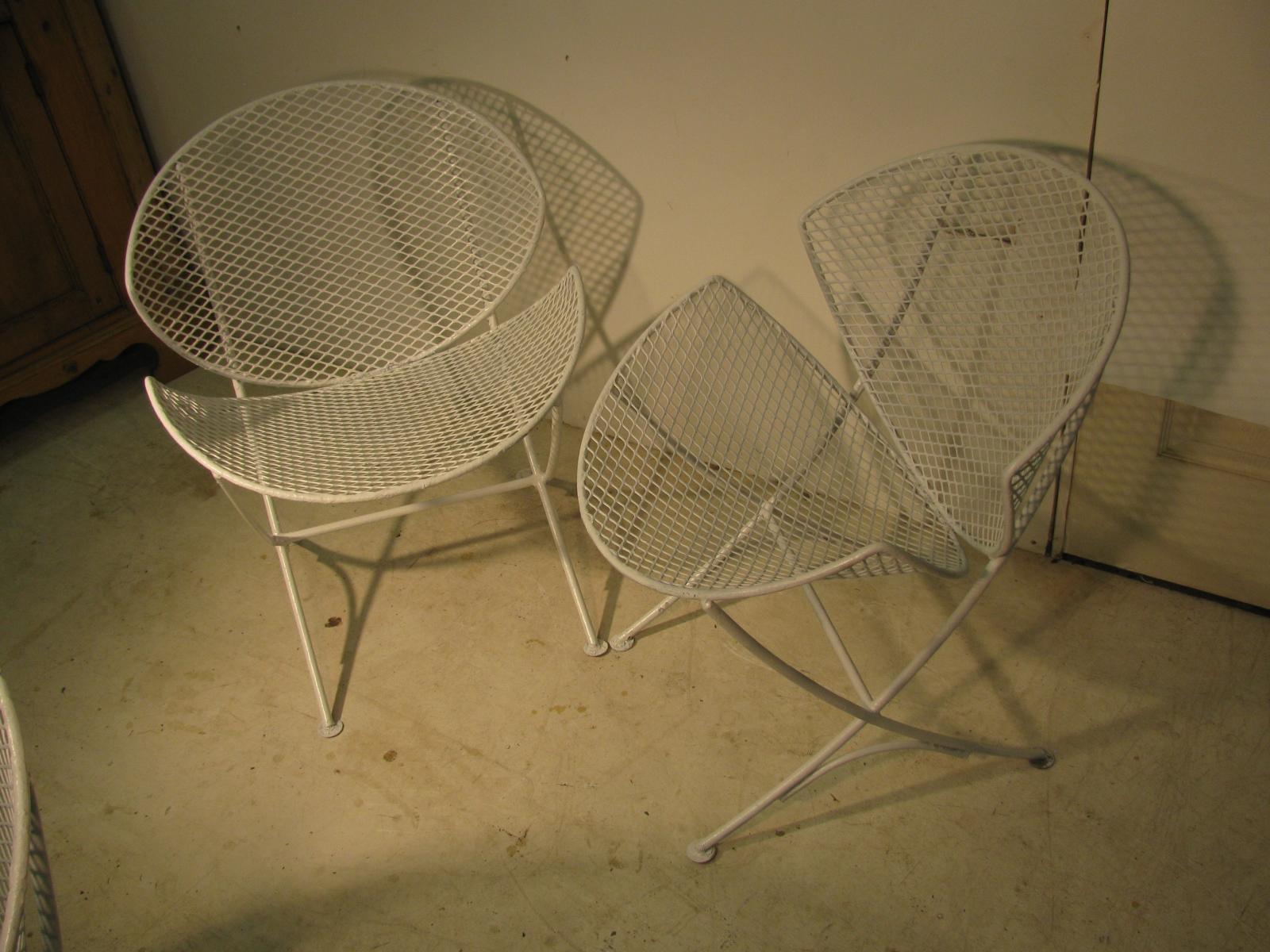 Set 6 Mid Century Modern Orange Slice Chairs by Tempestini and ...