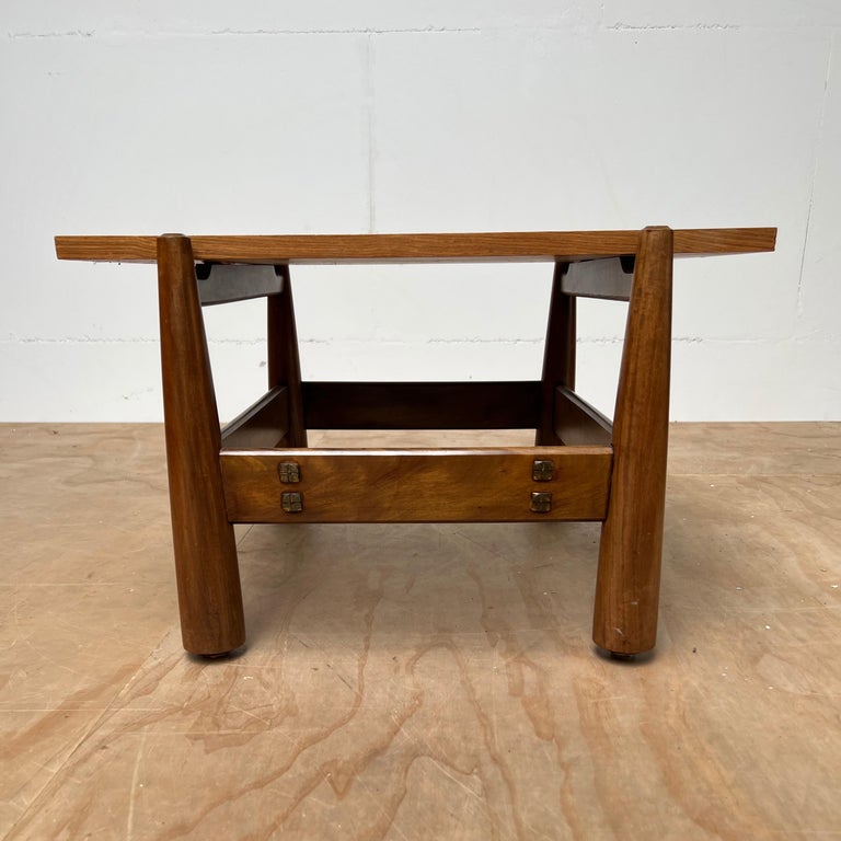 Set Vintage, Midcentury Brazilian Coffee Table and End Table by Móveis ...