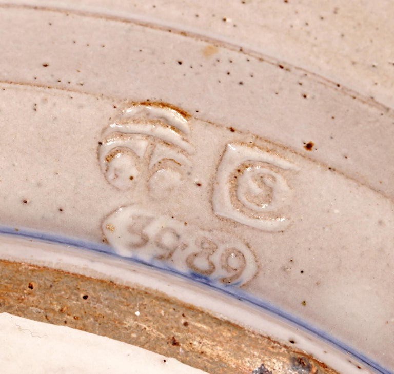 Seth Cardew Wenford Bridge Studio Pottery Bowl with Bird For Sale at ...