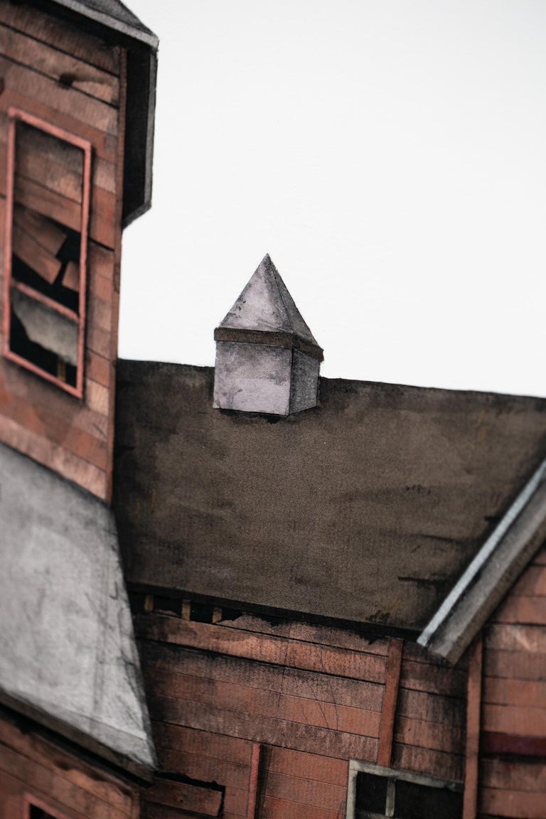 Seth Clark - "House Studies Series VI", Layered Paper and Drawing ...