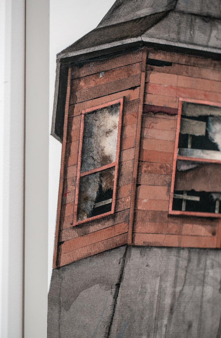 Seth Clark - "House Studies Series VI", Layered Paper and Drawing ...