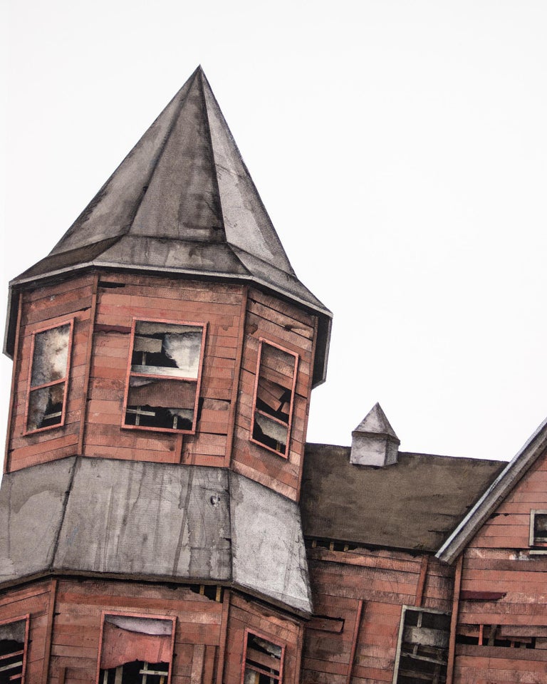 Seth Clark - "House Studies Series VI", Layered Paper and Drawing ...