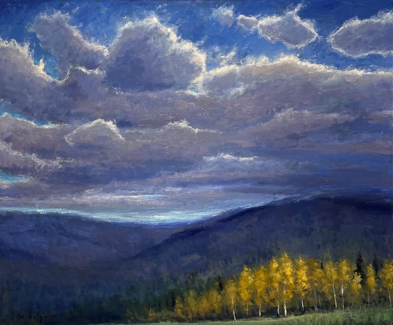 Seth Winegar - "High Country Roads" Oil Painting For Sale at 1stDibs