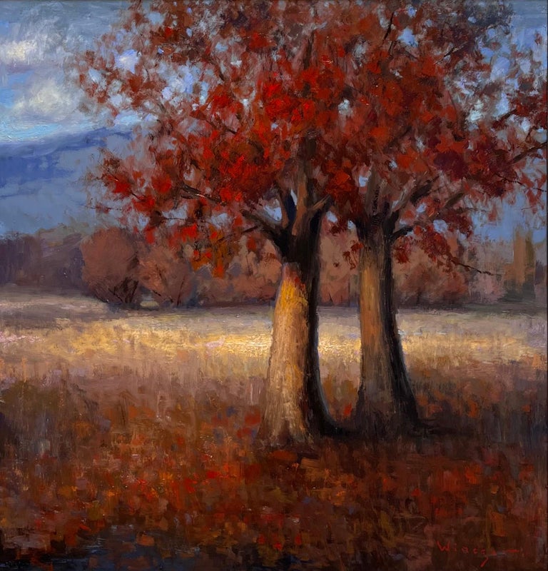 Seth Winegar - "Life Transitions of Fall" Oil Painting at 1stDibs