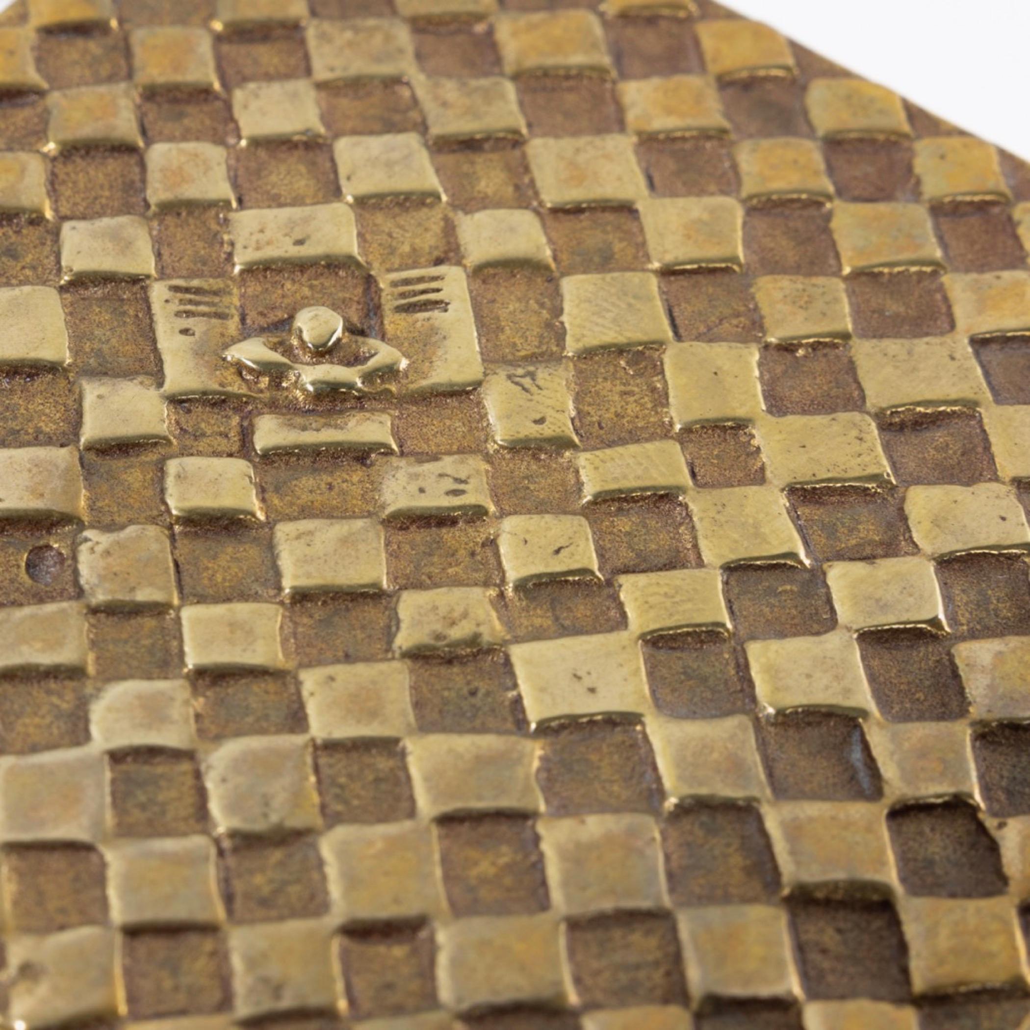 Seul au Monde by Line Vautrin – Gilt bronze box For Sale at 1stDibs