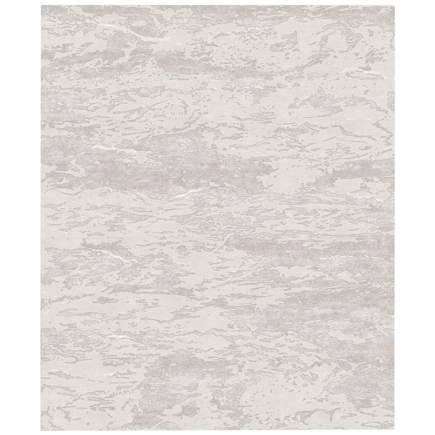 European Spielberg Tencel Abstract Modern Rug For Sale at 1stDibs