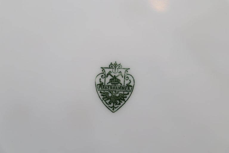 Seven Piece Fischer and Mieg Imari Pattern Dessert Set For Sale at 1stDibs