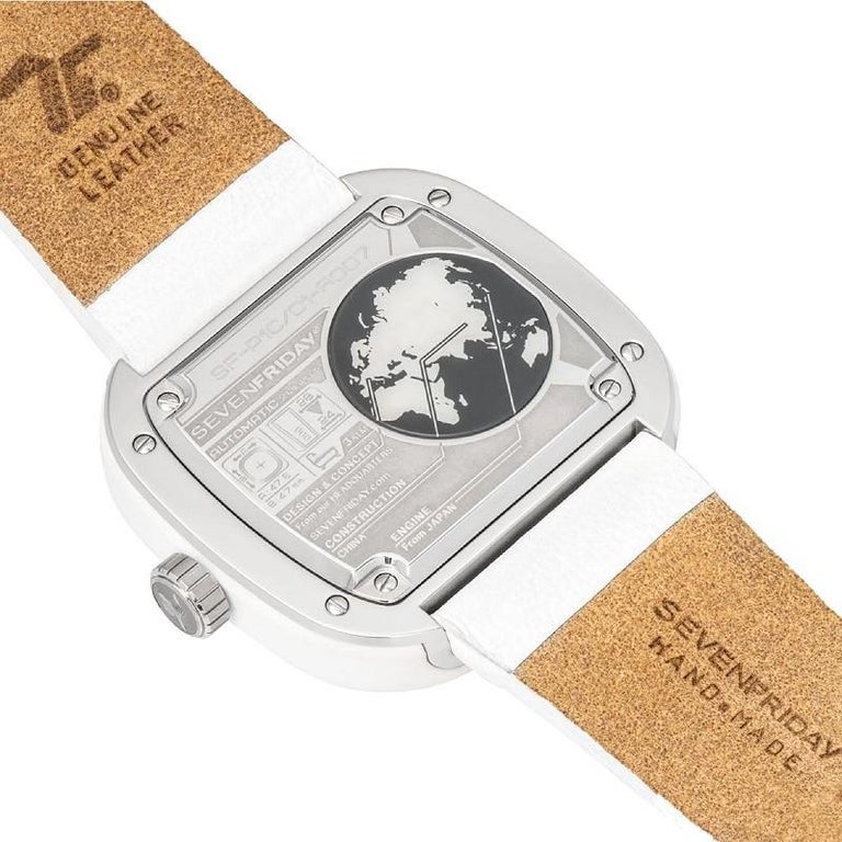 Sevenfriday Automatic White Dial Men's Watch P1C/01 For Sale at 1stDibs