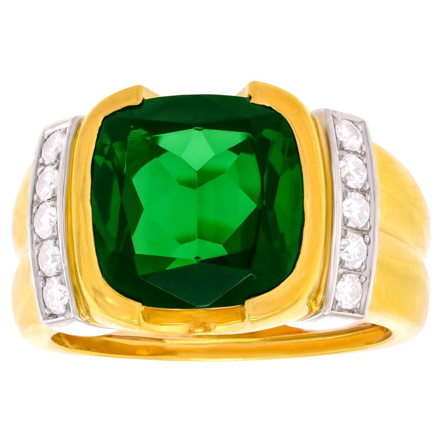 Swiss Modern Tourmaline Ring For Sale at 1stDibs