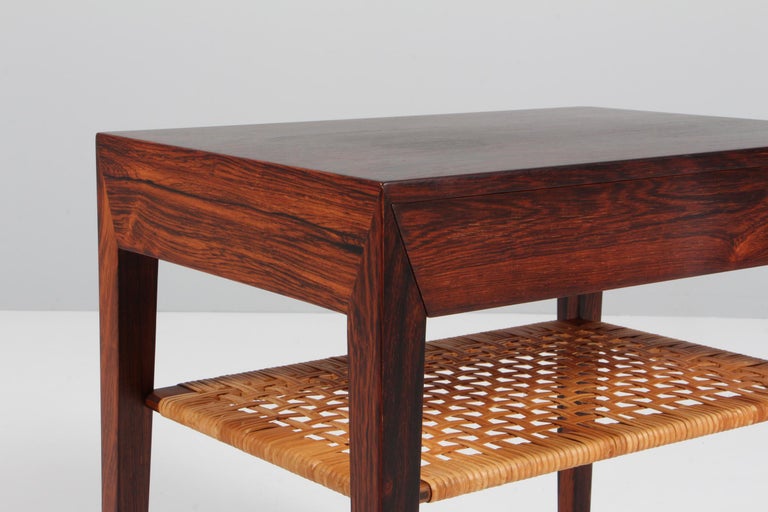 Severin Hansen Bedside Table by Haslev Møbelsnedkeri in Denmark For ...