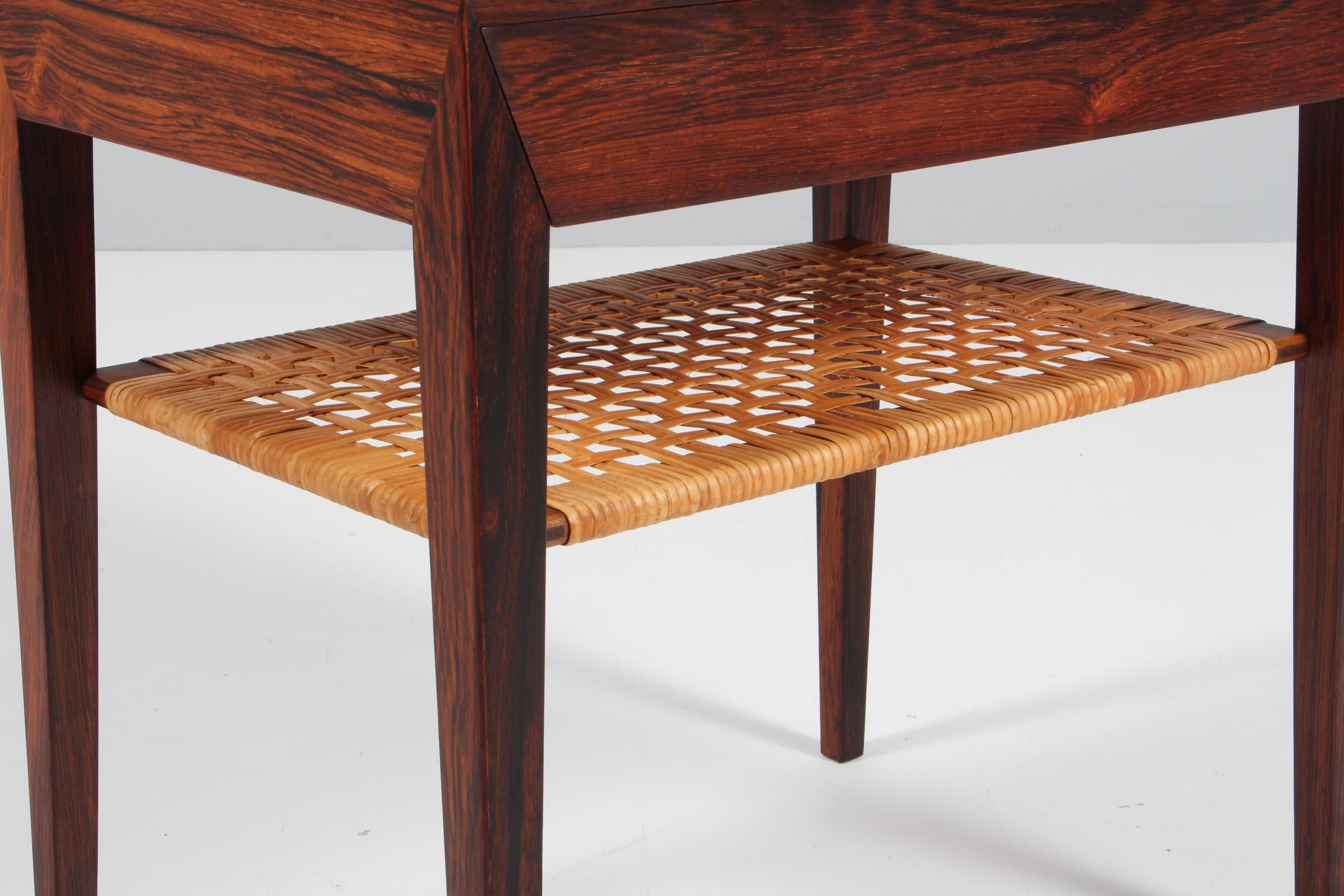 Severin Hansen Bedside Table by Haslev Møbelsnedkeri in Denmark For ...