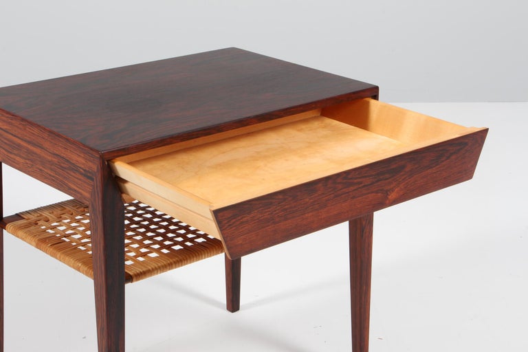 Severin Hansen Bedside Table by Haslev Møbelsnedkeri in Denmark For ...