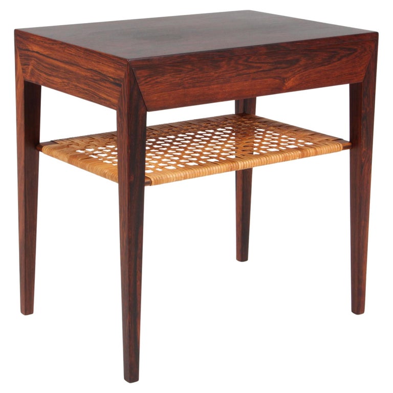 Severin Hansen Bedside Table by Haslev Møbelsnedkeri in Denmark For ...