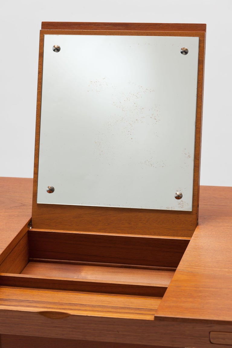 Severin Hansen Lady's Desk and Dressing Table by Haslev Denmark, 1958 ...