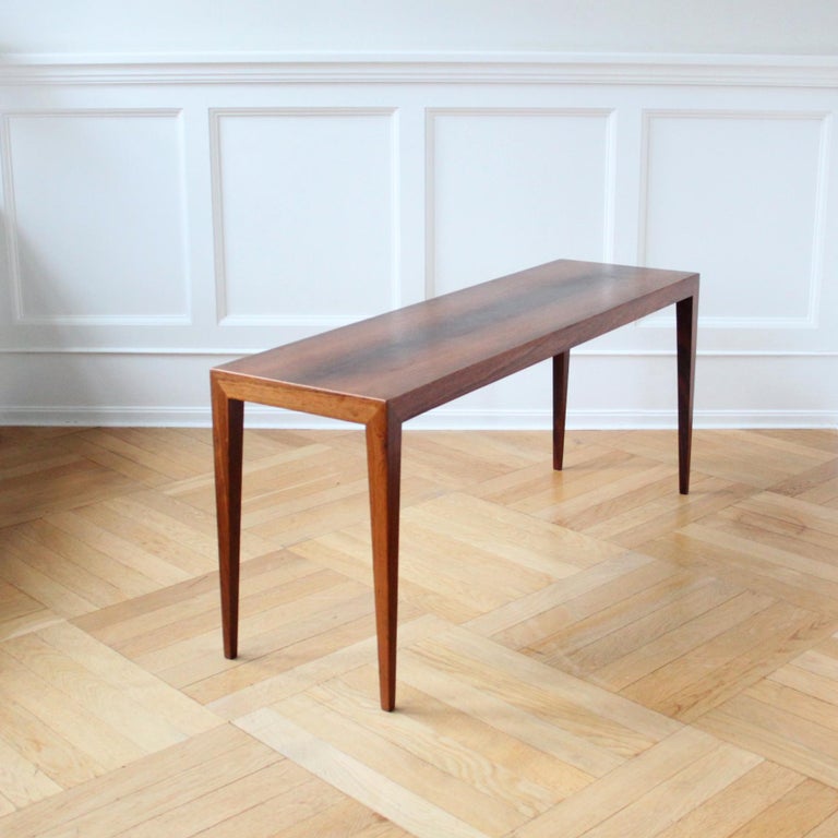 Severin Hansen, Scandinavian Modern Table in Rosewood, Denmark 1950s ...