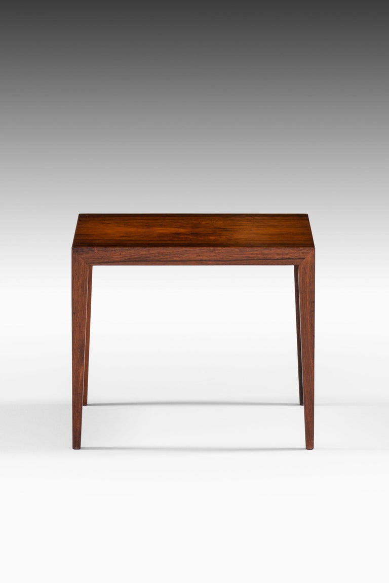 Severin Hansen Side Table Produced by Haslev Møbelsnedkeri in Denmark ...