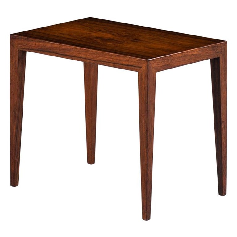 Severin Hansen Side Table Produced by Haslev Møbelsnedkeri in Denmark ...