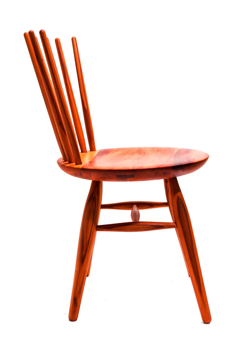 "Severino" Chair in Peroba Rosa Wood, Woodworking Brazilian Design For ...