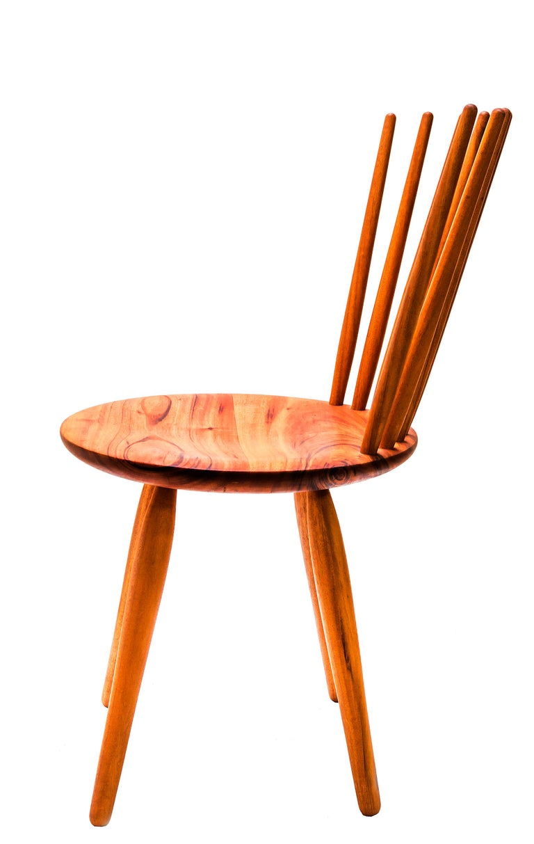 "Severino" Chair in Peroba Rosa Wood, Woodworking Brazilian Design For ...