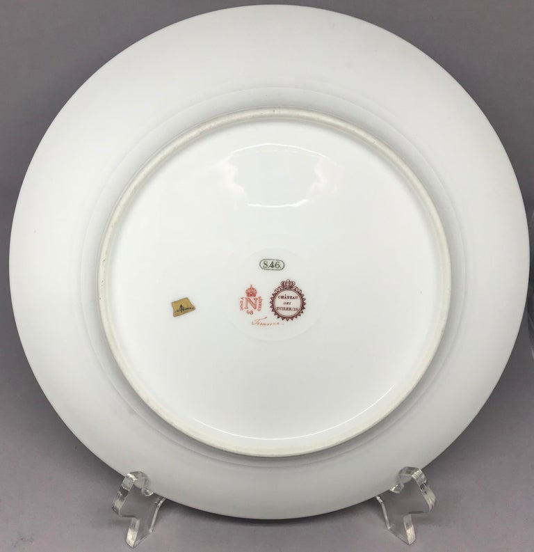 Sèvres Pink and Gilt Napoleon Plate at 1stDibs | sevres plates for sale ...
