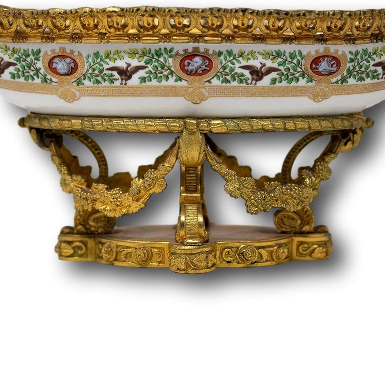 Sevres Porcelain Serving Dishes Dated 1839 / 1840 For Sale at 1stDibs