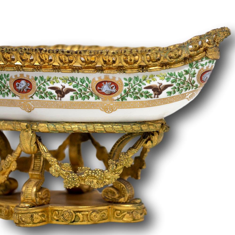Sevres Porcelain Serving Dishes Dated 1839 / 1840 For Sale at 1stDibs