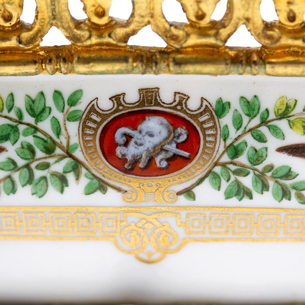 Sevres Porcelain Serving Dishes Dated 1839 / 1840 For Sale at 1stDibs