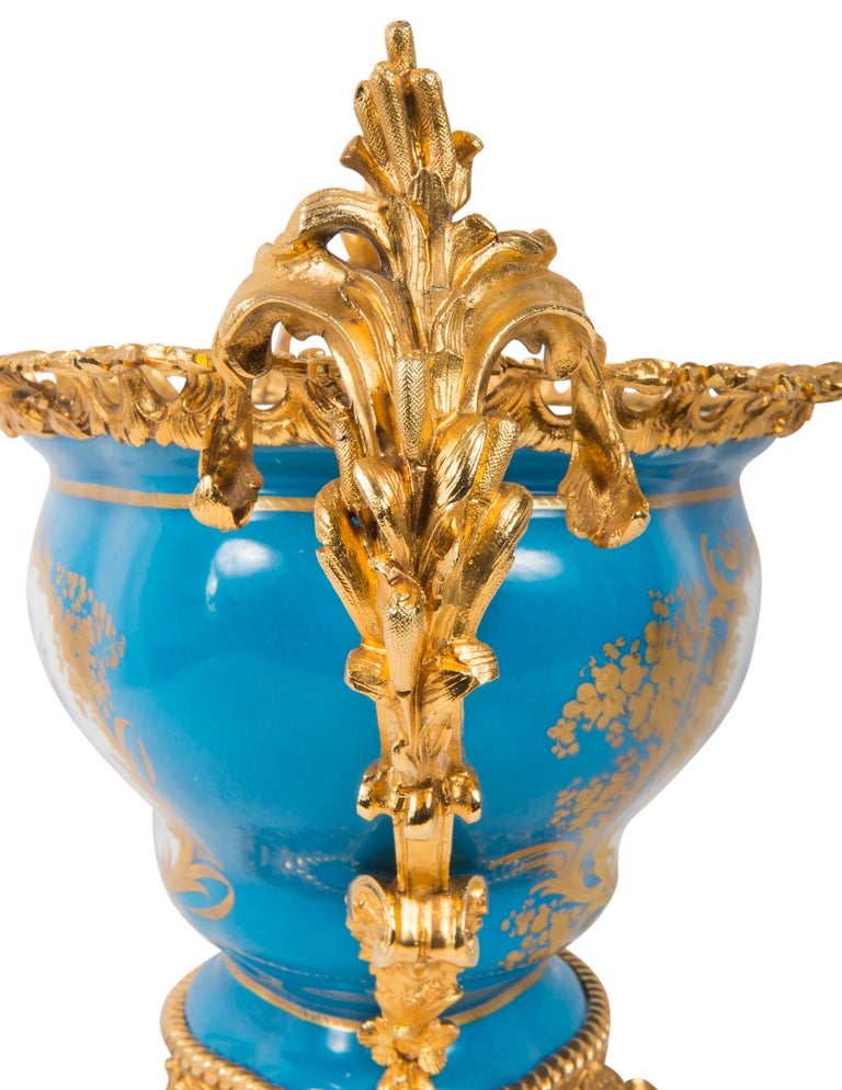 Sevres Style Porcelain Jardinerie, 19th Century at 1stDibs