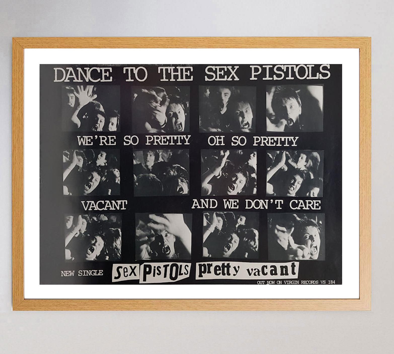 Sex Pistols Pretty Vacant Original Vintage Poster At Stdibs