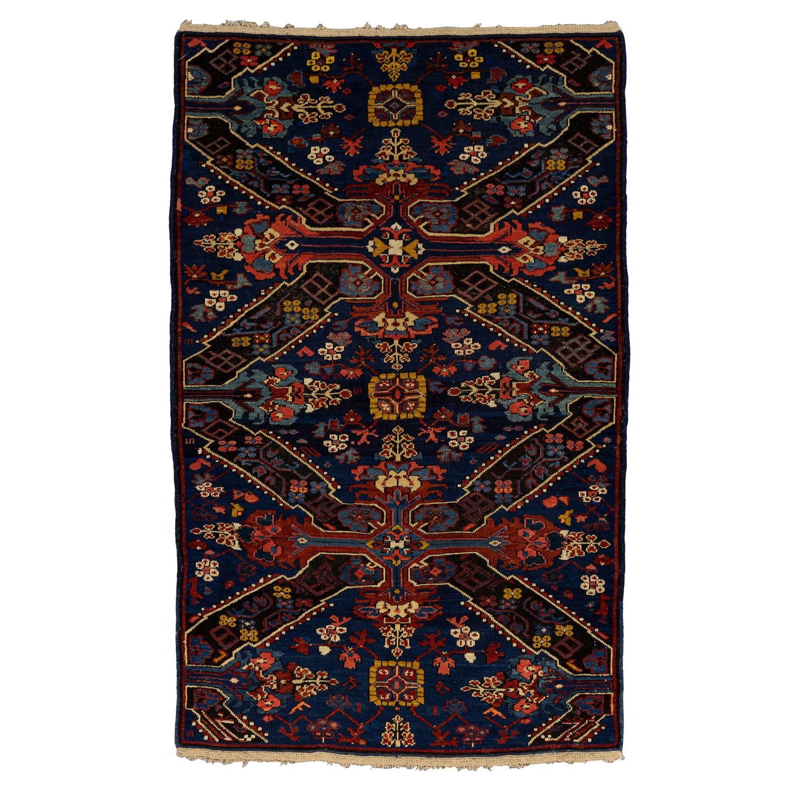 Antique Caucasian Rug with All-Over Multi-Colored in Large All Over ...