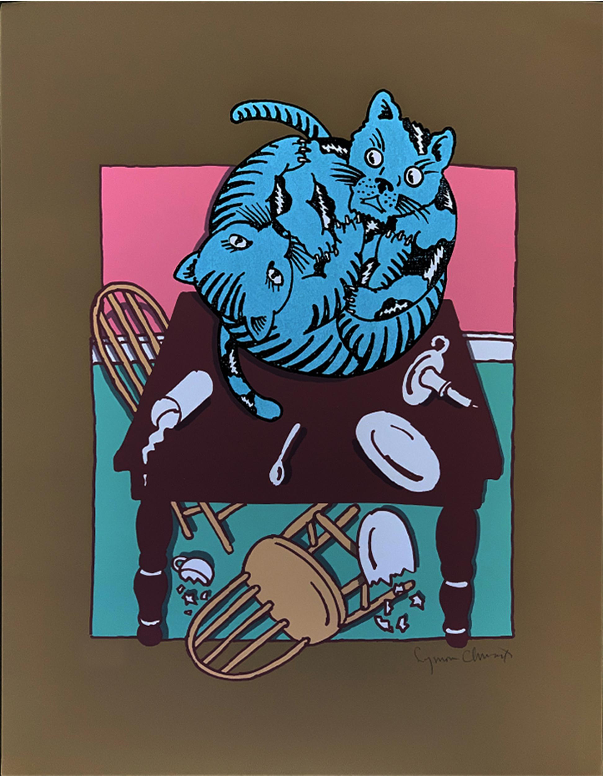 Burton Morris - "The Buck", Pop Art Serigraph by Burton Morris For Sale ...
